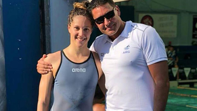 Federico Rossi dictará un curso de natación