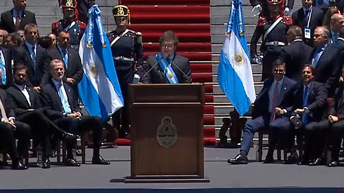 Milei: “Hoy comienza una nueva era en la Argentina”