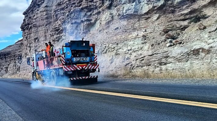 Vialidad Nacional comenzó los trabajos de demarcación horizontal en la ...