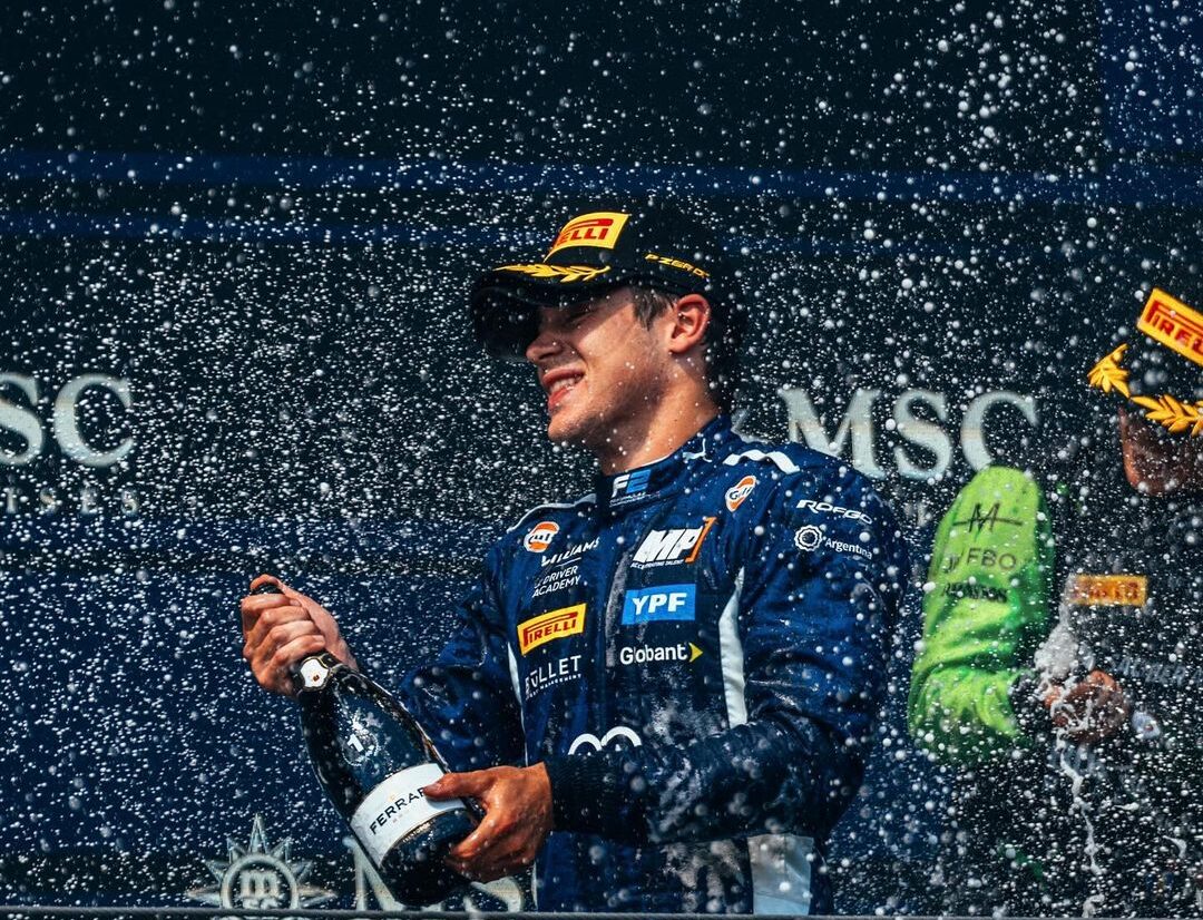 Franco Colapinto hizo historia y se quedó con el Gran Premio de Ímola