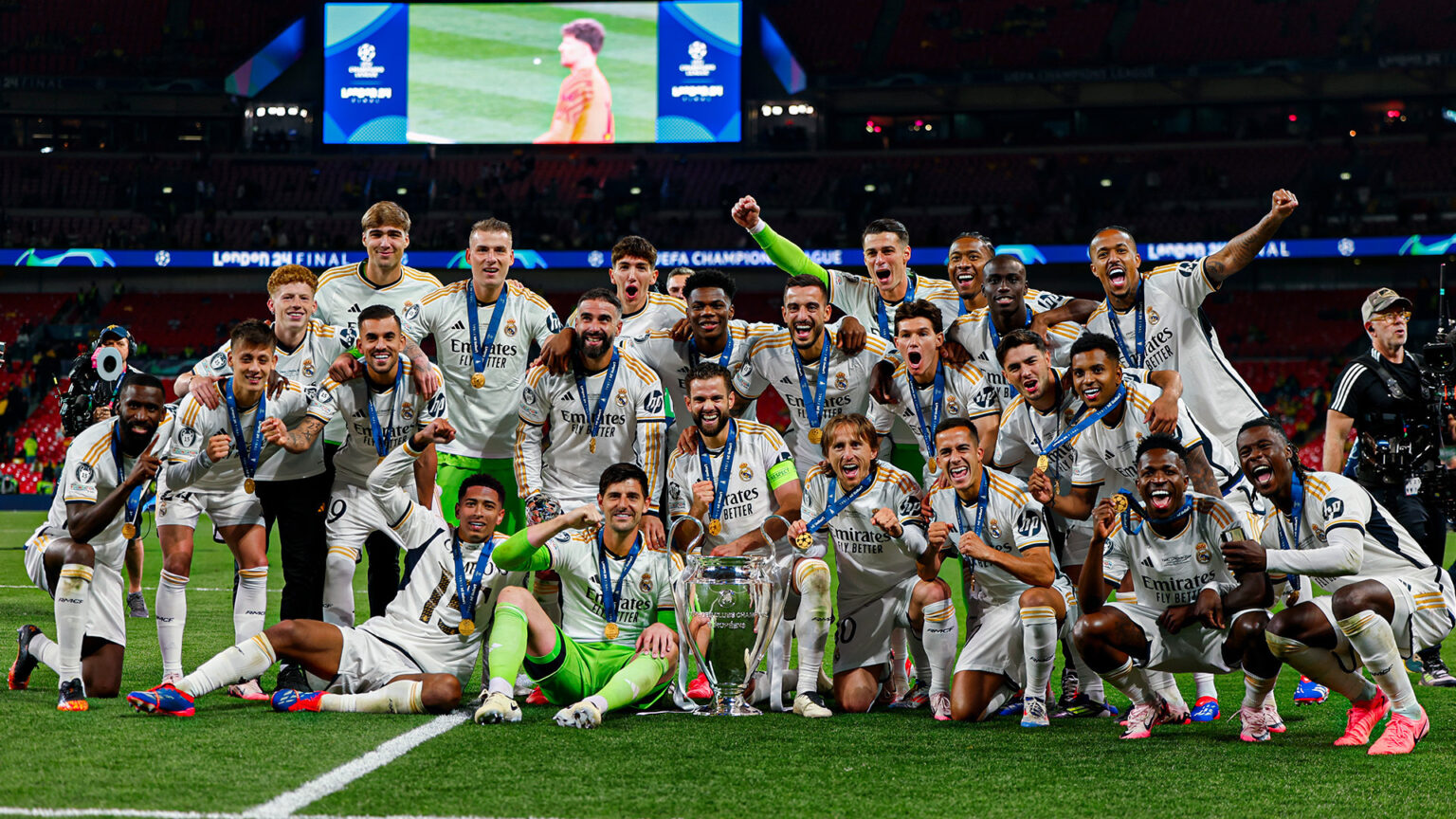 Real Madrid le ganó al Borussia y consiguió su 15° Champions League
