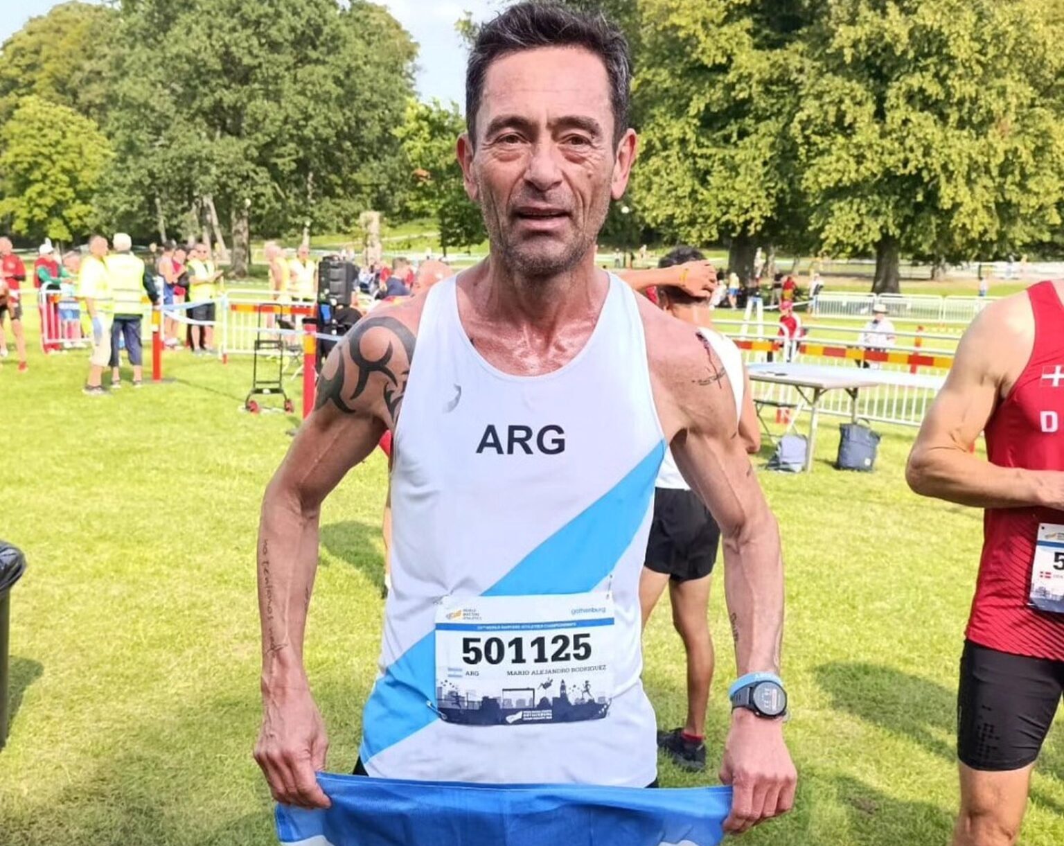 El atleta master Mario Rodríguez hizo un balance de su actuación en el ...